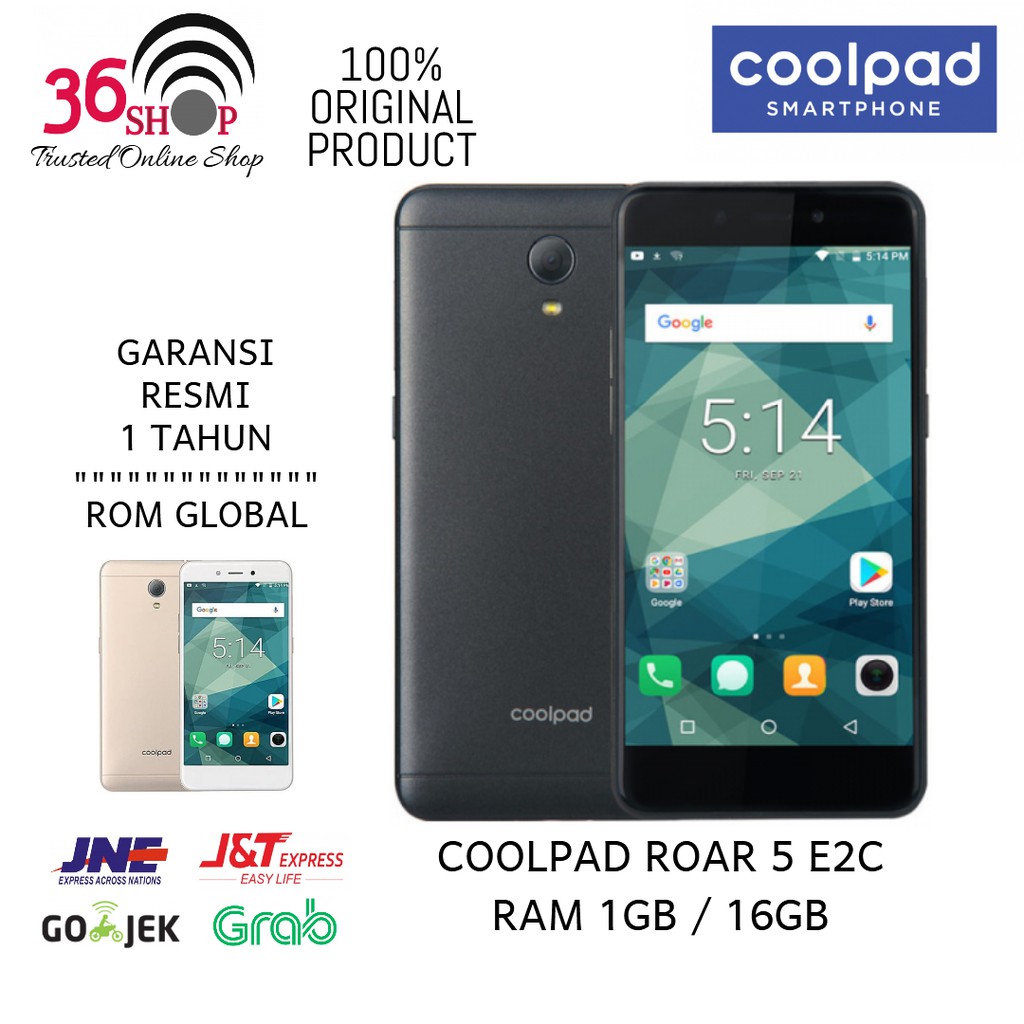 Jual Coolpad Roar 5 4G Ram 1GB - 16GB [ 100% New Original ] Garansi ...