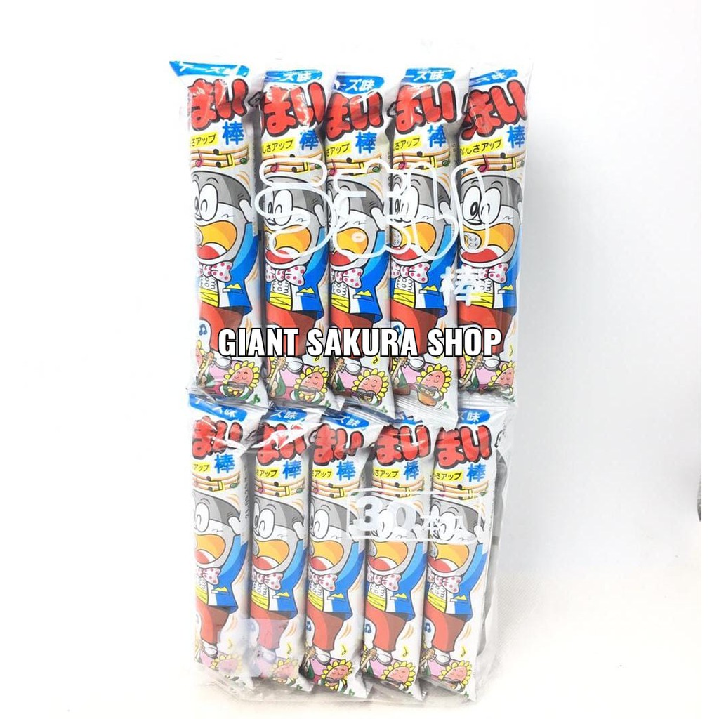 Jual Umaibo Cheese Corn Snack - isi 30pc [Non Halal] / snack jepang ...