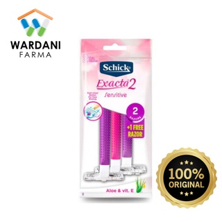 Jual Schick Exacta 2 Women Razor 2 + 1 Pink (Cukuran Wanita) | Shopee ...