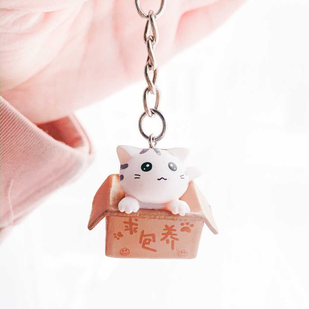 Jual Koechenk Key Chain (Gantungan Kunci Kucing PVC Polymer Clay Lucu ...