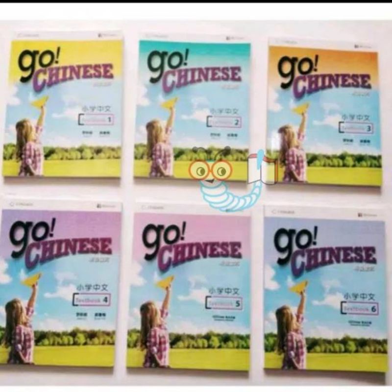 Jual Go Chinese Go 100-600 Textbook / Workbook 1-6 Cengage Learning ...