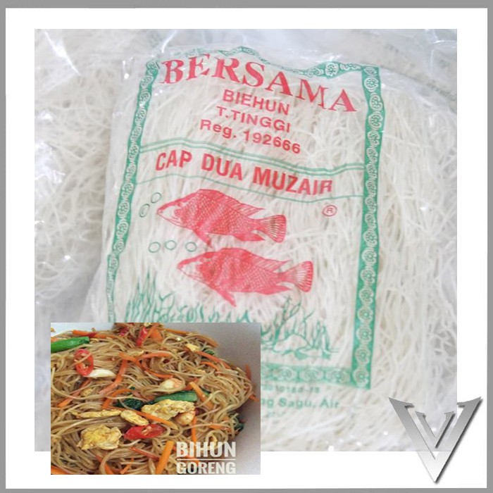 Jual Bihun Cap 2 Ikan Mujair / Bihun Medan 300 Gr / Halal | Shopee ...