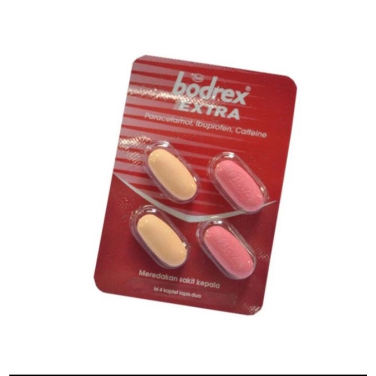 Jual bodrex extra isi 4kaplet | Shopee Indonesia