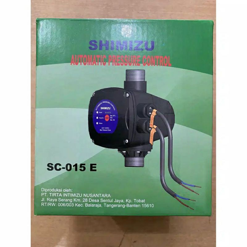 Jual Shimizu SC 015 E - Automatic Pressure Control / Kontrol Tekanan Otomatis / SC015E / 015 ...
