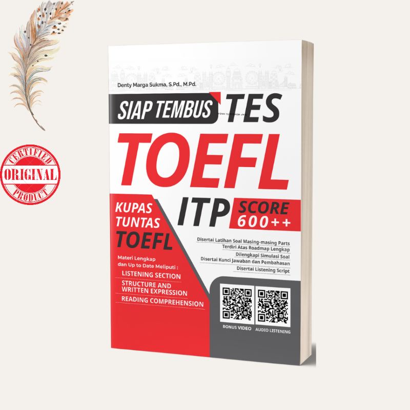 Jual BUKU SIAP TEMBUS TES TOEFL ITP SCORE 600++ | Shopee Indonesia Jual BUKU SIAP TEMBUS TES TOEFL ITP SCORE 600++ | Shopee Indonesia