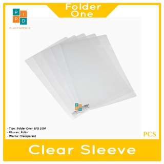Jual Folder One - Map L Map Bening Folio F4 Warna - Lusin | Shopee Indonesia