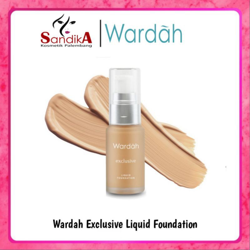 Wardah Exclusive Liquid Foundation/Wardah Liquid Foundation/Foundation ...