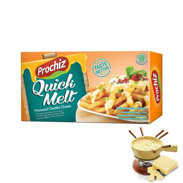 KEJU PROCHIZ QUICK MELT / KEJU LELEH / QUICK MELT CHEESE | Shopee Indonesia