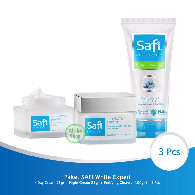 Jual Paket SAFI White Expert ( Day Cream 25gr + Night Cream 25gr ...