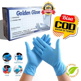 Jual Sarung Tangan Nitrile Handglove biru blue latex sarung tangan ...