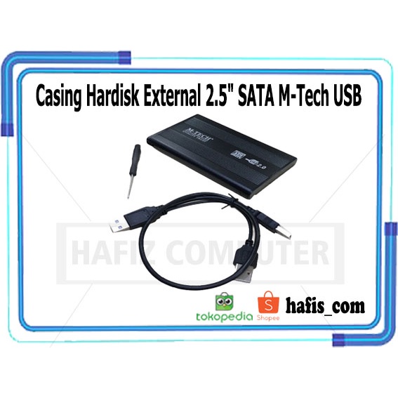 Jual Casing Hardisk External 2.5" SATA M-Tech USB | Shopee Indonesia