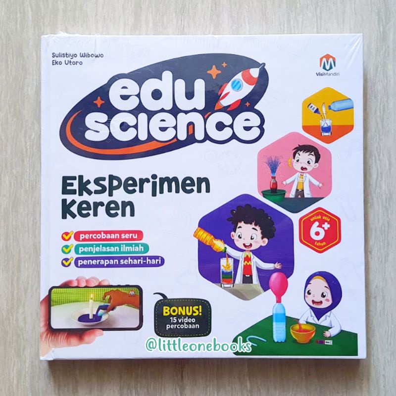 Jual Eduscience seri Eksperimen Keren / buku percobaan sains anak TK SD | Shopee Indonesia