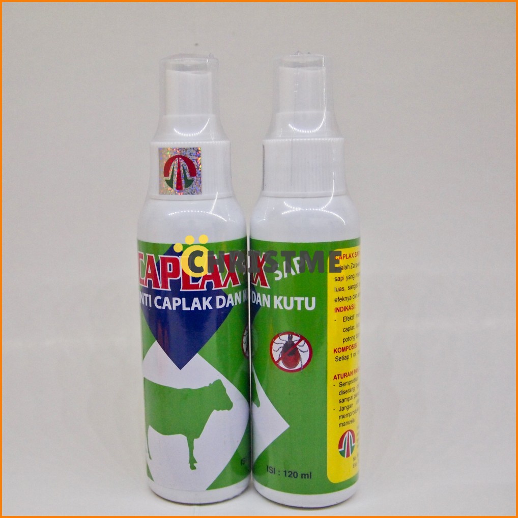 Jual Caplax Spray Sapi 120 ml Original - Obat Anti Kutu Membasmi Caplak ...