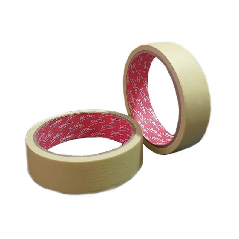 Jual MASKING TAPE 24 MM - LAKBAN KERTAS 24MM SOLATAPE 12 METER | Shopee ...