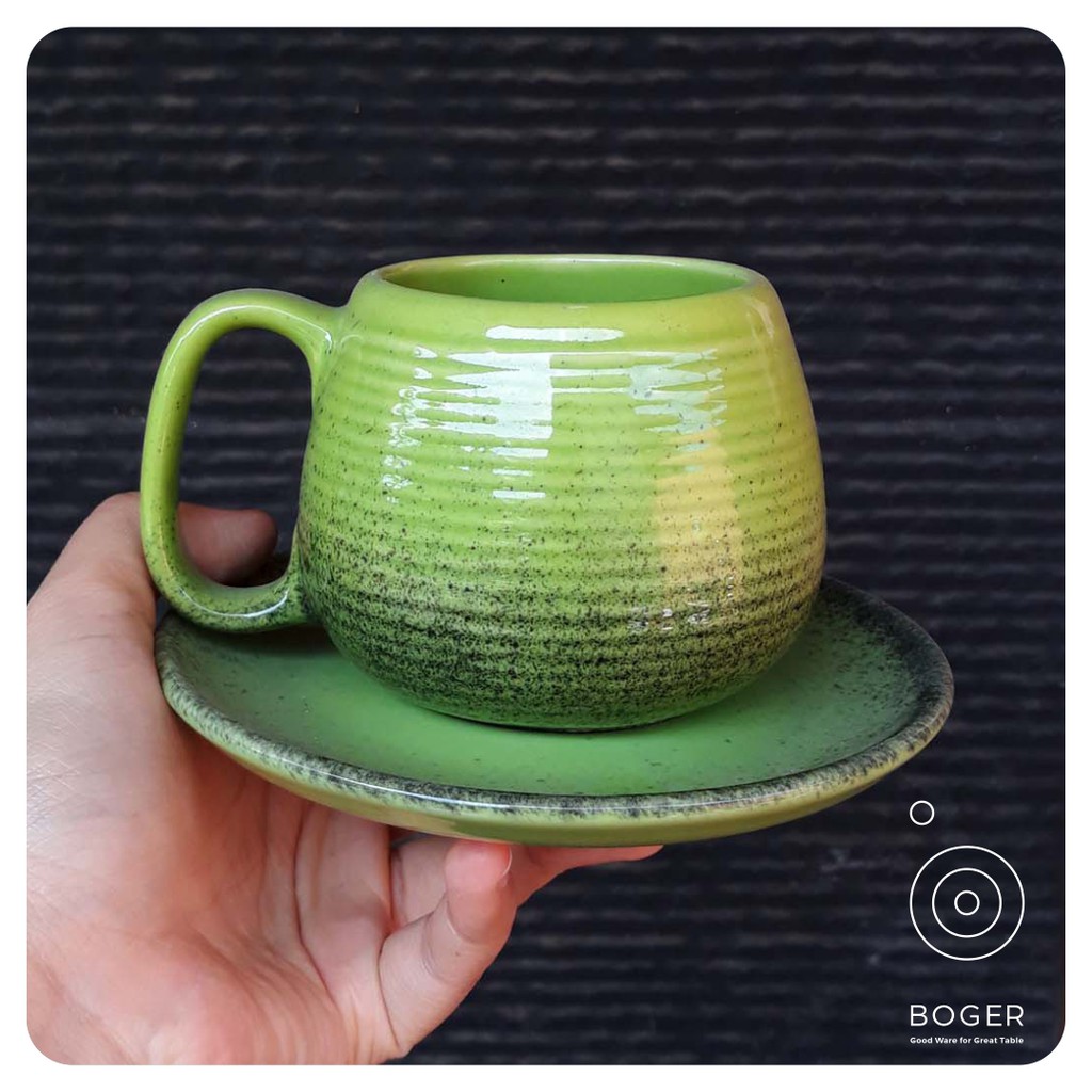 Jual CANGKIR KERAMIK LATTEE CUP - 230 ML - BOGER SENSORY CUP | Shopee ...