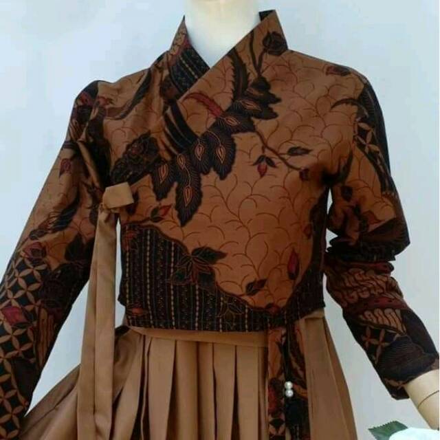 Jual Hanbok batik hanya sisa batik beda motif,GESER KESAMPING | Shopee ...