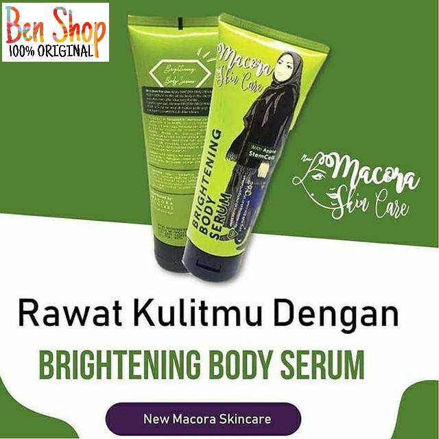 Jual Macora Skin Care Brightening Body Serum 250ml | Shopee Indonesia