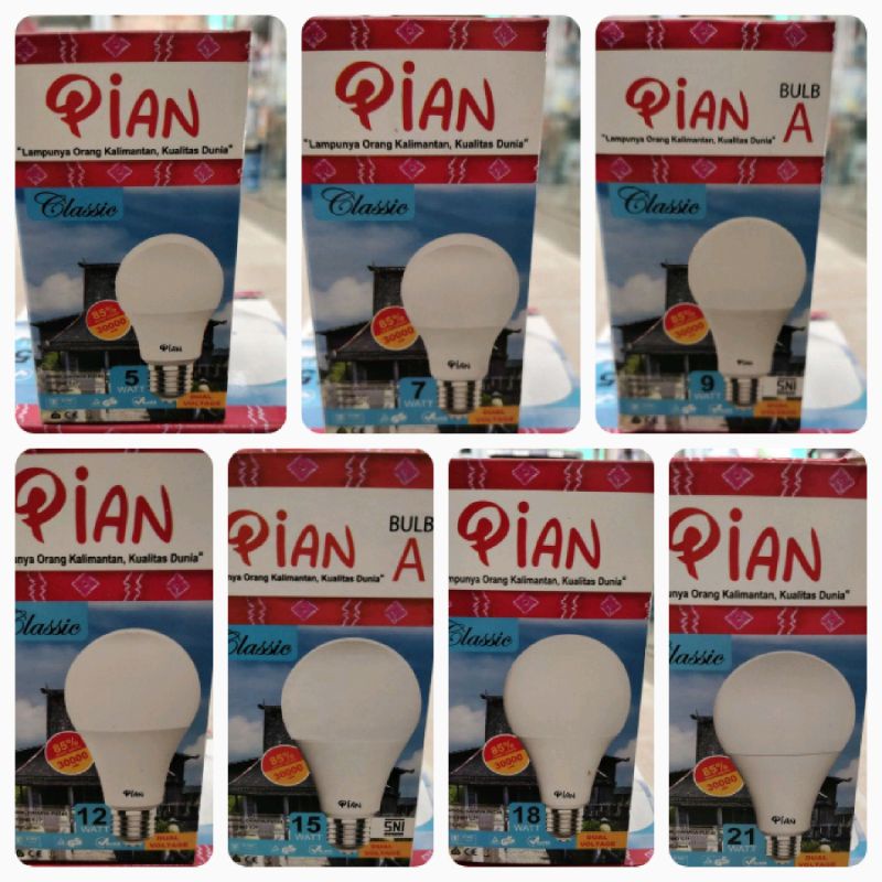 Jual LAMPU LED PIAN BERGARANSI 1 TAHUN WARNA PUTIH SANGAT TERANG ...