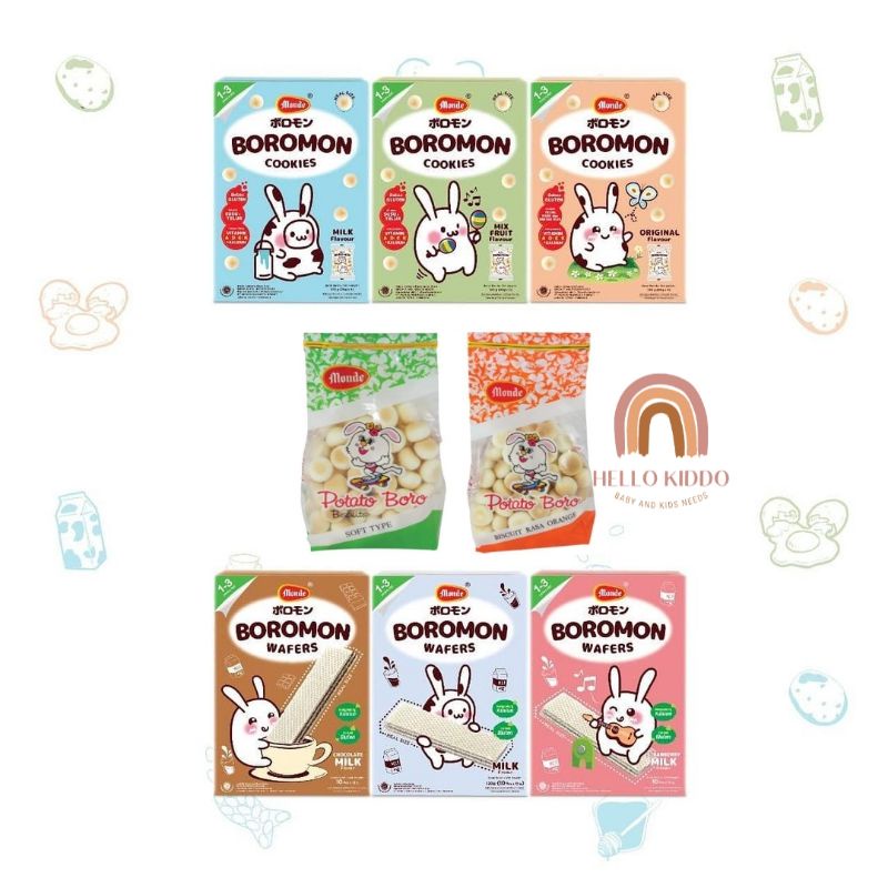 Jual 12+ MONDE BOROMON COOKIES - WAFER - POTATO BORO | Shopee Indonesia