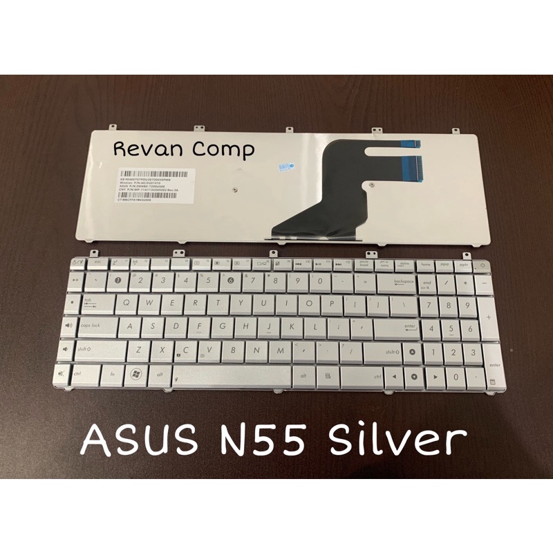Jual keyboard Asus N55 N55S N57 N55SF N55SL N75 N75SF N55SL N75S N75 ...