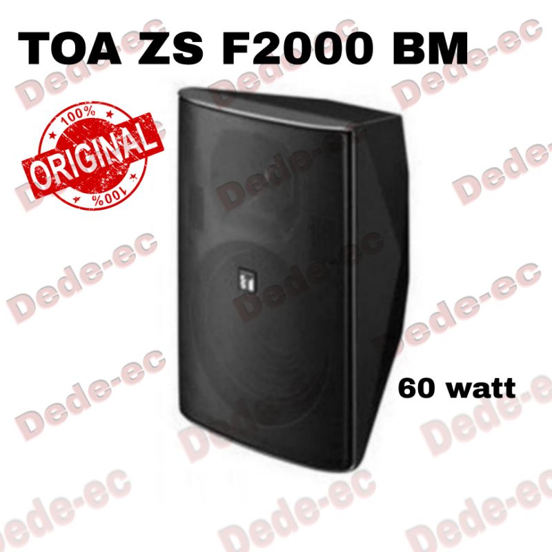 Jual Speaker Toa Zs F 2000 BM Original Garansi Toa F 2000 BM 60 watt | Shopee Indonesia