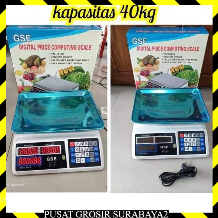 Jual Timbangan Buah / Laundry 40kg Digital Price Computing Scale GSE murah/ TIMBANGAN BUAH 40 KG ...