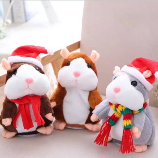 Jual Boneka Talking / Bicara Hamster Bisa Menirukan Suara | Shopee ...