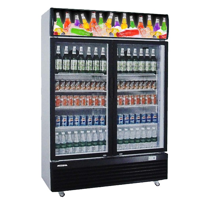 Jual PROMO SHOWCASE COOLER 2 PINTU MODENA tipe SC-2920 ( 910 liter ...