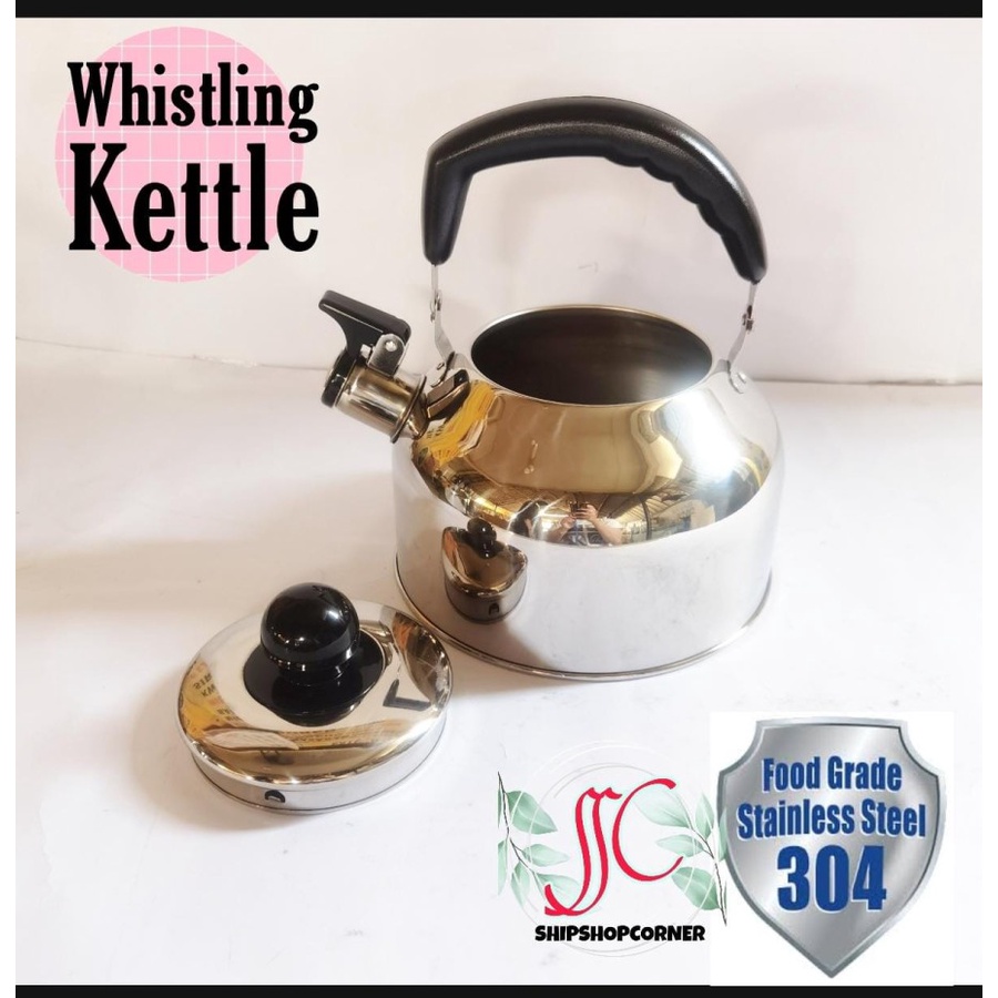 Jual IMPERIAL Teko Air Siul Bunyi / Whistling kettle Stainless Steel 4L ...