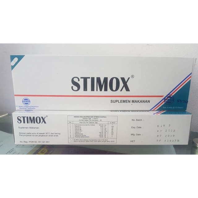 STIMOX multivitamin (@10tab) | Shopee Indonesia
