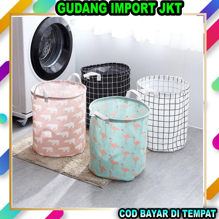 Jual Keranjang Baju Kotor Tempat Kain Cucian Baju Kotor Laundry Tempat ...
