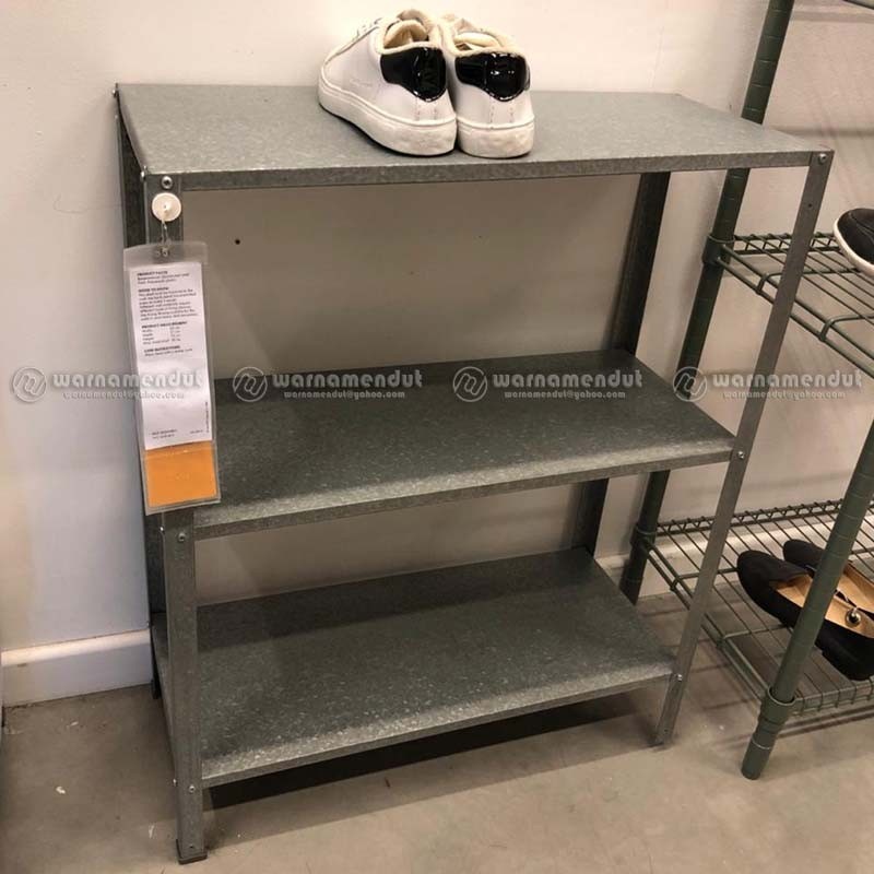 Jual Rak susun tiga tingkat baja galvanis 74x27x60cm WMO2 IK8327 HYL ...