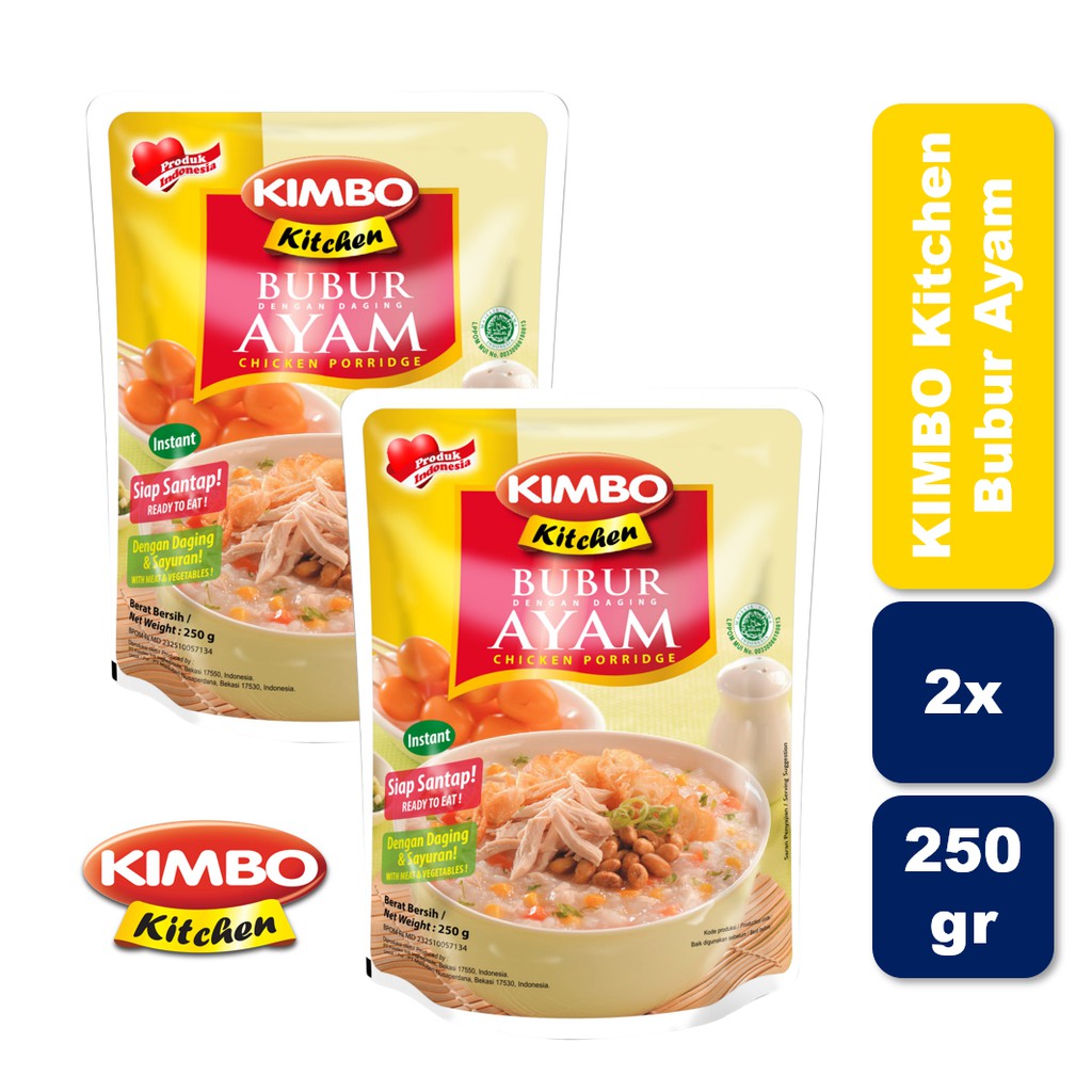 Kimbo Kitchen Bubur Ayam Twin Pack | Shopee Indonesia