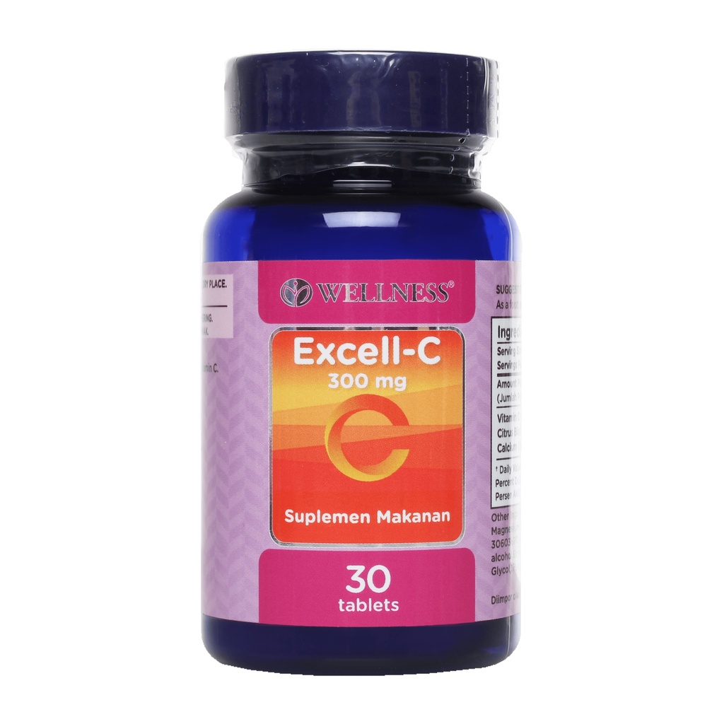 Jual Wellness Excell C 300Mg @ 30 Tablet (Suplemen) | Shopee Indonesia