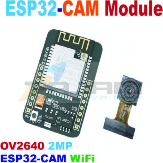 Jual OV2640 2MP ESP32-CAM WiFi + Bluetooth Module ESP32 5V Dual-core 32-bit | Shopee Indonesia
