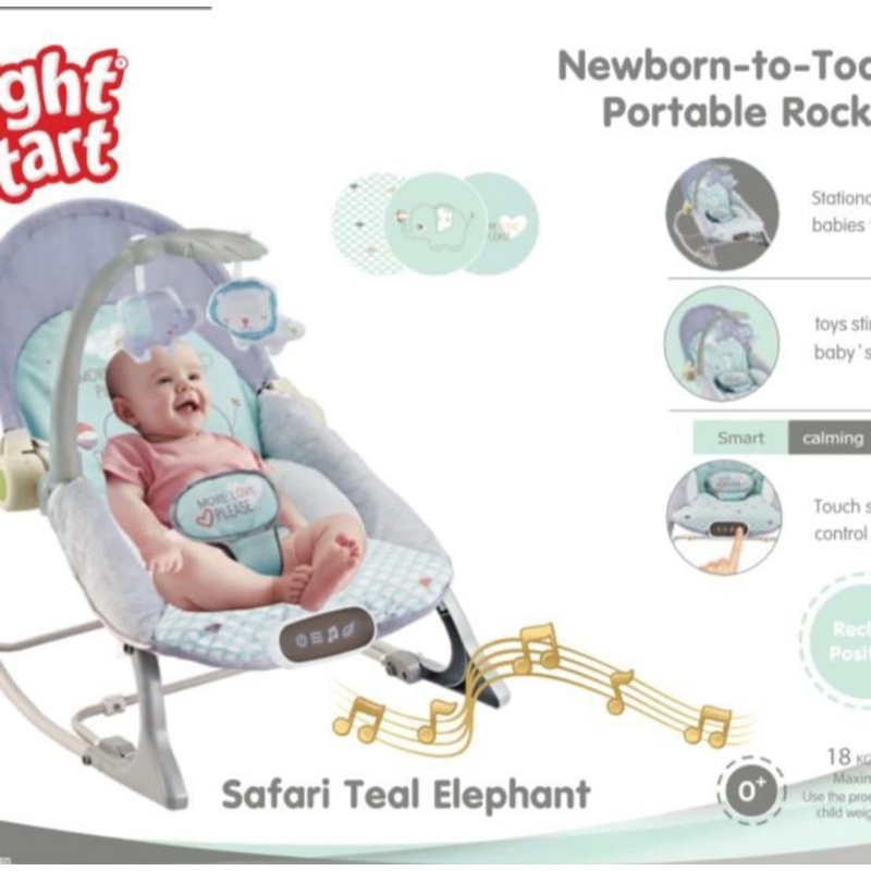 Jual Bebe Smart Bouncer Classico Musical Rocker Tempat Duduk Bayi ...