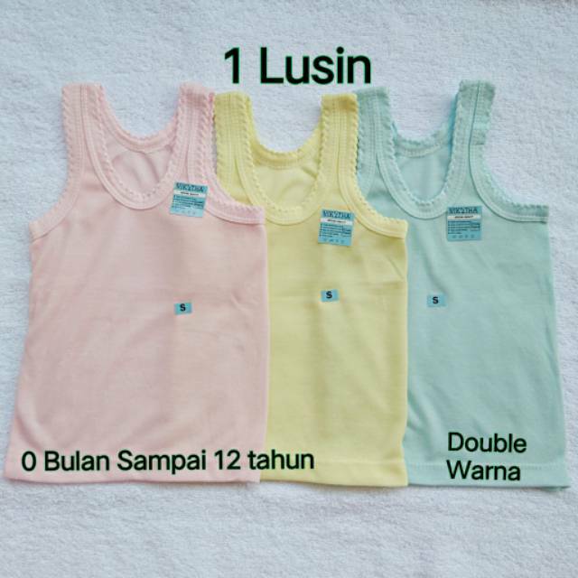 Singlet / Singlet Anak 1 lusin / Kaos dalam anak / kaos dalam bayi ... Singlet / Singlet Anak 1 lusin / Kaos dalam anak / kaos dalam bayi ...
