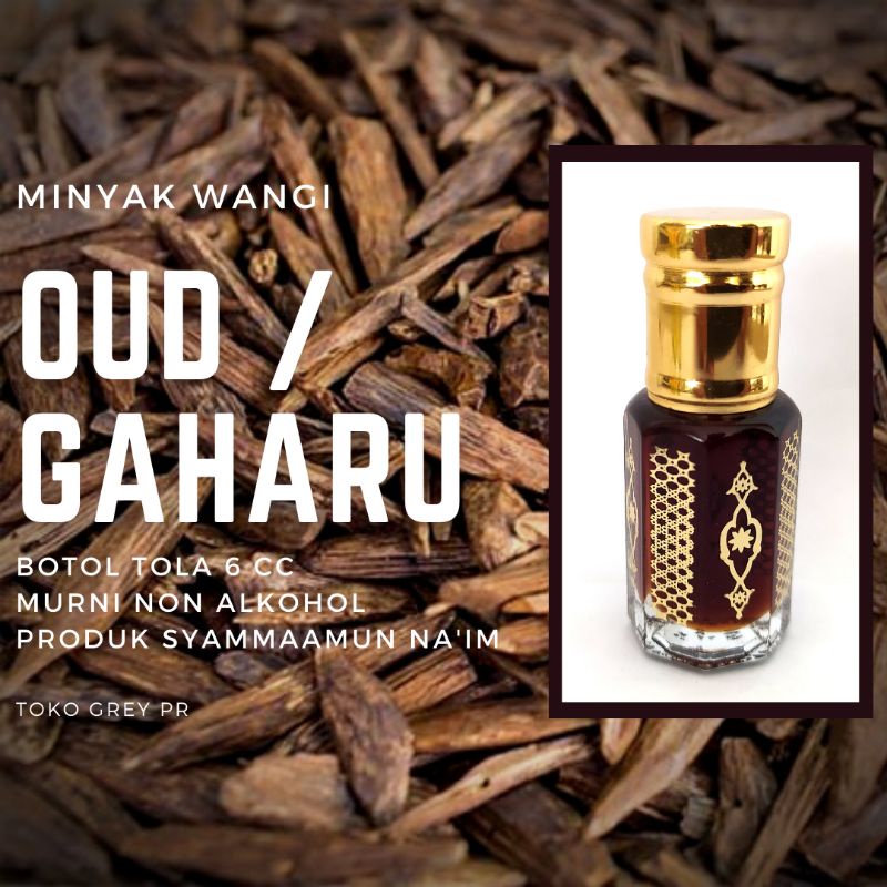 Jual Minyak Wangi Gaharu / Oud | Botol Tola 6ml | Shopee Indonesia