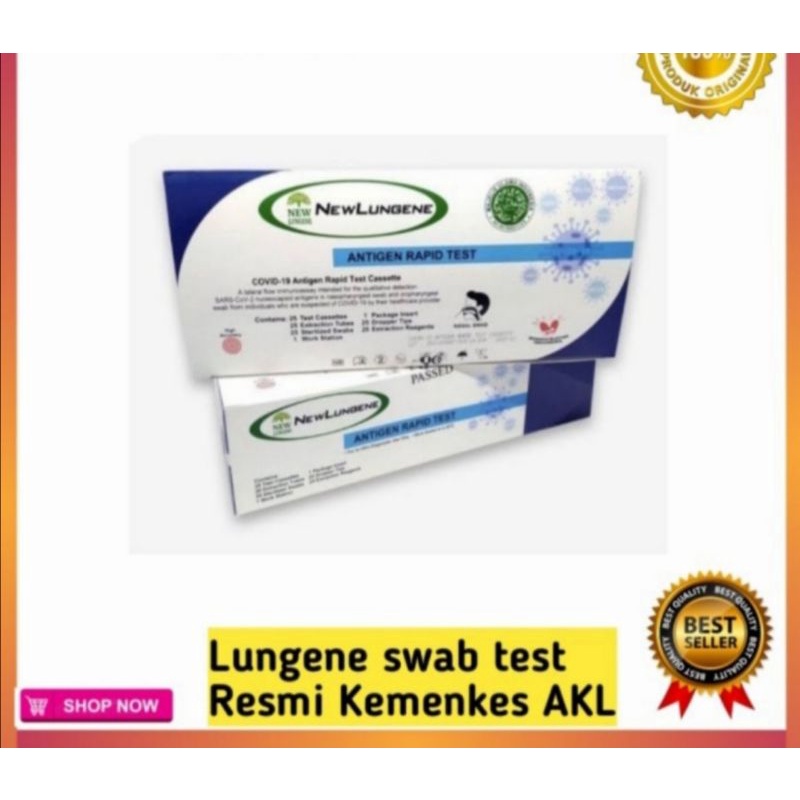 Jual ALAT TEST SWAB ANTIGEN NEW CLUNGENE BURU ORIGINAL AKL KEMENKES ...