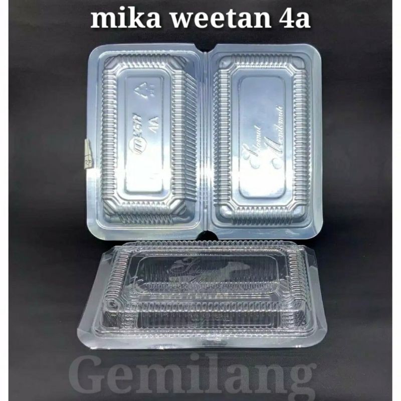 Jual MIKA 4A / 4XC / MIKA KUE / MIKA BOLU/ MIKA JAJANAN isi 100pcs | Shopee Indonesia