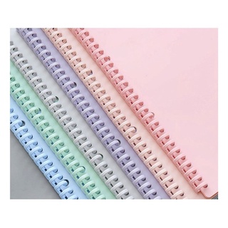 Jual Ring Binder Binder Strip DIY Plastik Ring Binder Pastel Binder ...
