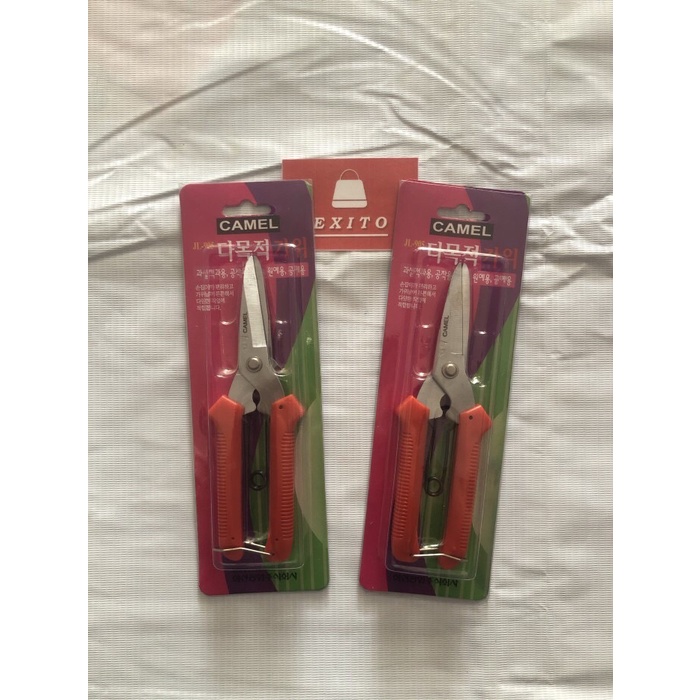 Jual Camel Gunting Korea JL-905 Serbaguna Gunting Dahan Gunting Baja ...