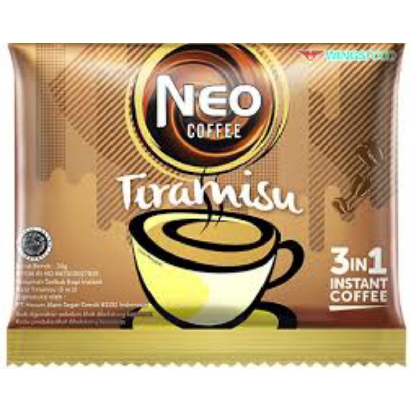 Jual Neo Coffe 3 in 1 instant coffe 1 RENCENG. | Shopee Indonesia