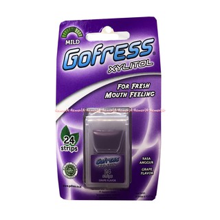 Jual Gofress Peppermint 24strips Dengan Xylitol Permen Kertas Lembaran ...