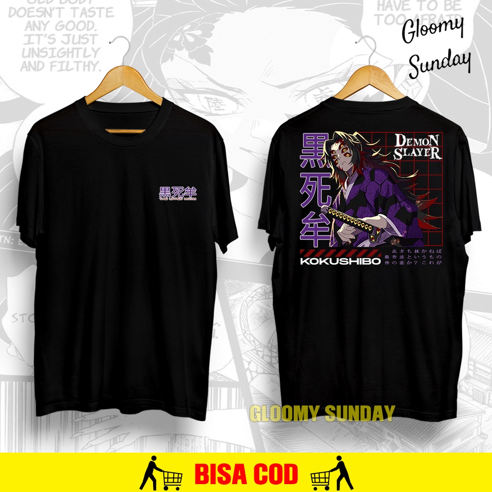 Jual Kaos Kimetsu no yaiba Kokushibo Kaos anime demon slayer Gambar ... Jual Kaos Kimetsu no yaiba Kokushibo Kaos anime demon slayer Gambar ...
