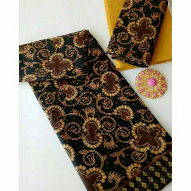 Jual Kain Batik Jarik Sogan Hitam Manis Sogan Lawasan Katun Primis ...