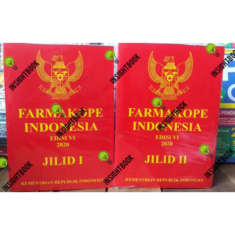 Jual Farmakope Indonesia Edisi 6 Tahun 2020 ( Jilid 1 &Jilid 2 ...