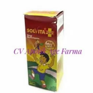 Jual Solvita Plus Syrup 60 ml (Solas) | Shopee Indonesia