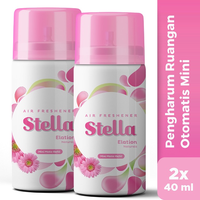Jual Stella Mini Matic Refill Elation 40ml x 2 - Refill Pengharum ...