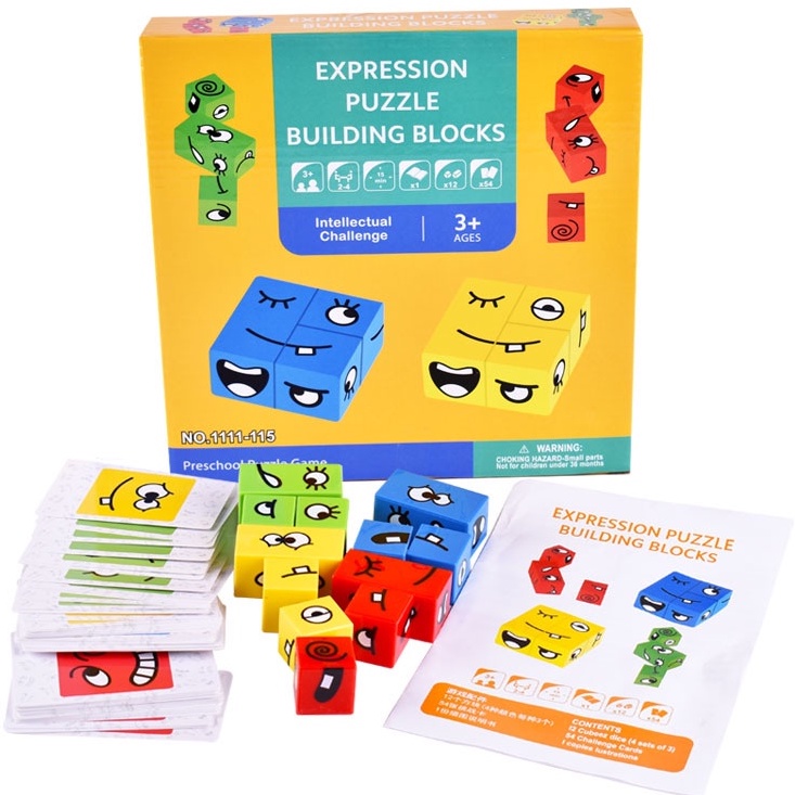 Jual MAINAN ANAK EDUKATIF BELAJAR / PUZZLE GAME BUILDING BLOCKS EDUKASI ...